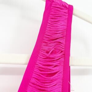 ASOS | Dresses | Asos Womens Barbiecore Party Dance Fringe Shift Midi ...